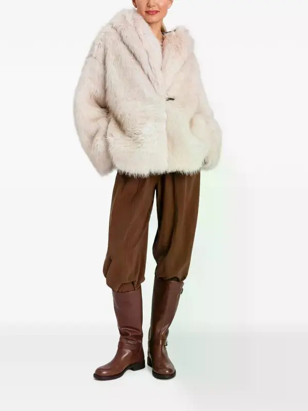 TWINSET Elasticated Waist Tapered Trousers