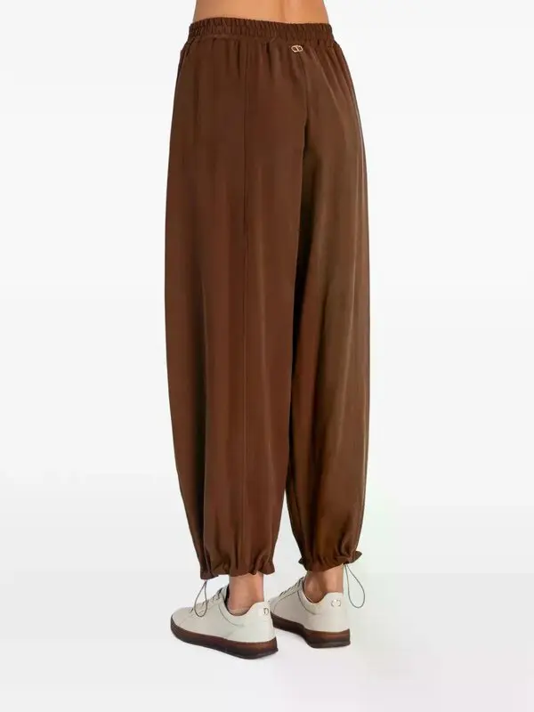 TWINSET Elasticated Waist Tapered Trousers