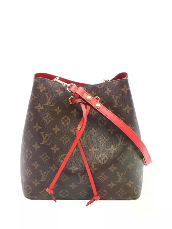 LOUIS VUITTON Monogram Neonoe Mm Bucket Bags - Brown