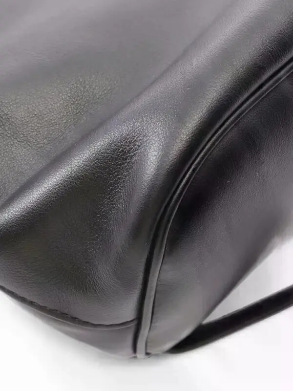 Fendi 2010s Ff Leather Backpack