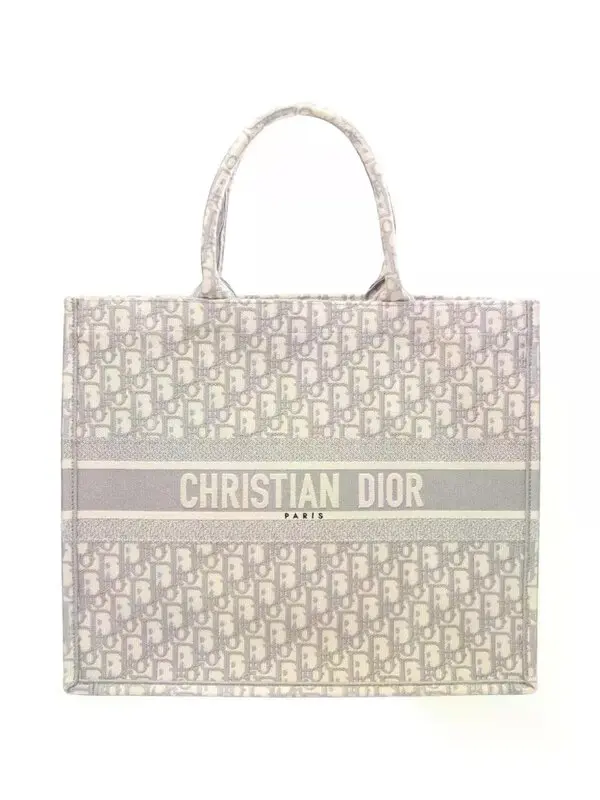 Dior 2000s Book Tote Oblique Tote Bag