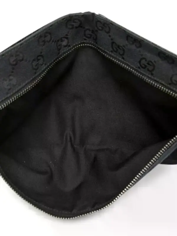 Gucci 2000-2015 Gg Canvas Double Pocket Belt Bag