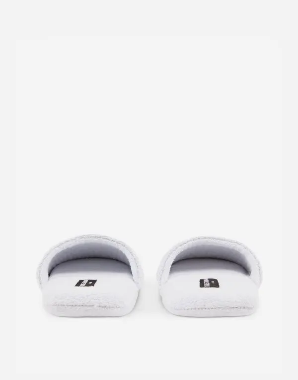 Dolce & Gabbana Cotton Terry Slippers