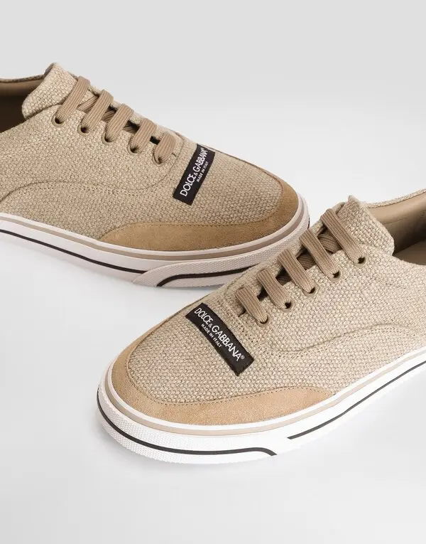 Dolce & Gabbana Dg Sailing Linen Sneakers Sneakers