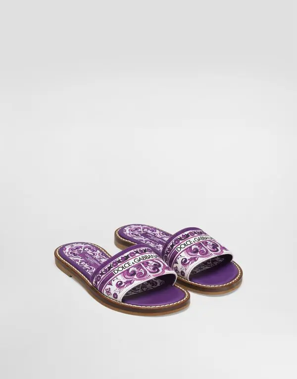 Dolce & Gabbana Ciabatta Flat Shoes