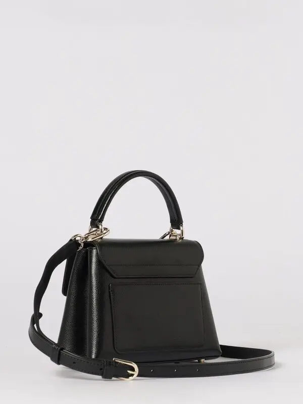 Furla 1927 Grained Leather Top Handle Bag