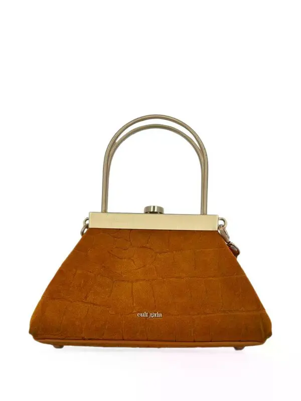 Cult Gaia Croc-effect Crossbody Bag