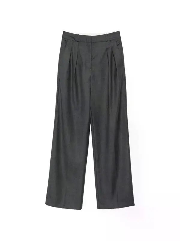 Loulou De Saison Pleated Wide-leg Trousers