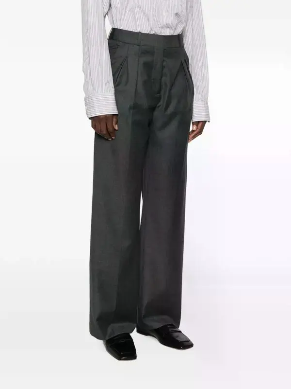 Loulou De Saison Pleated Wide-leg Trousers