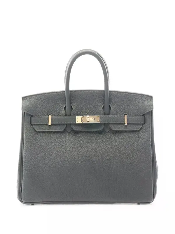 Hermès 2025 25 Birkin Handbag - Grey