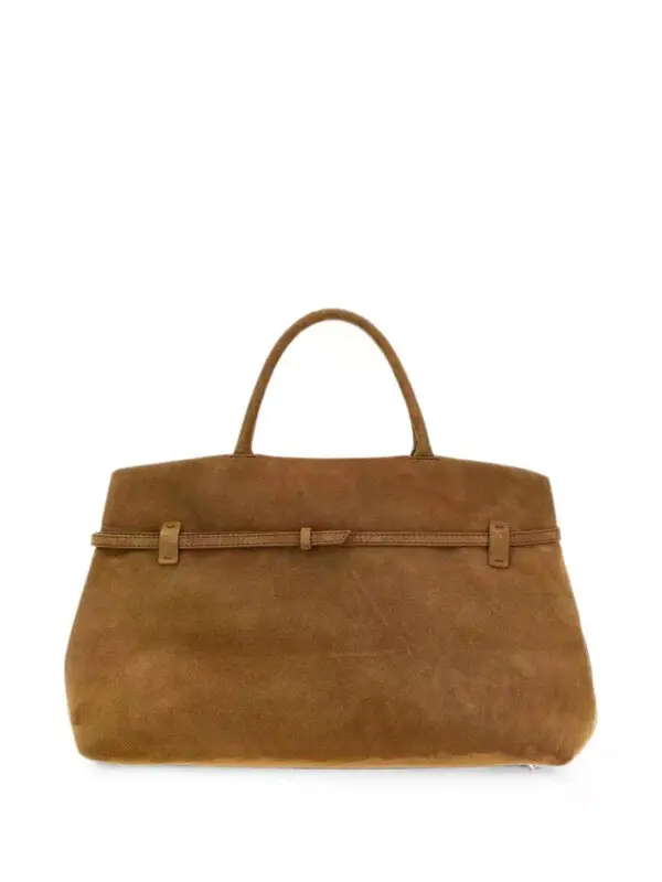Manu Atelier Le Cambon 40 Suede Handbag