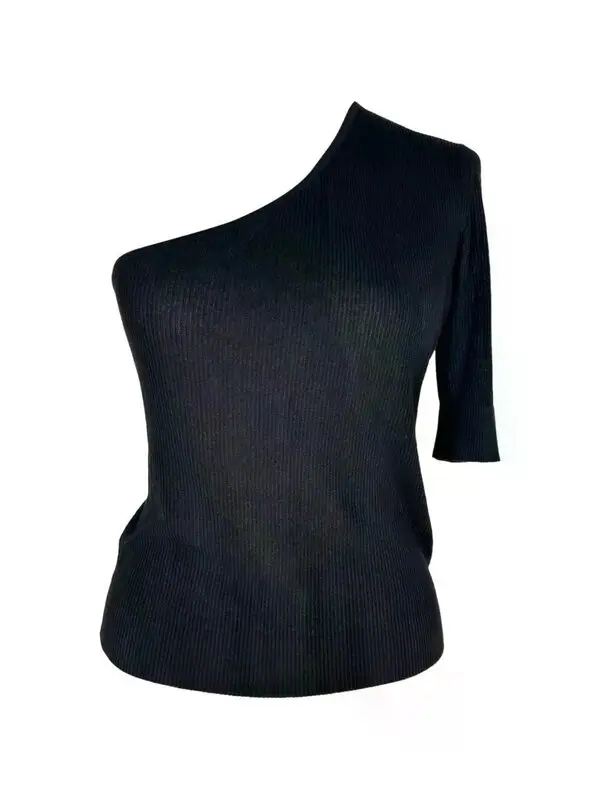 IRO PARIS Ribbed Knit One-shoulder Top