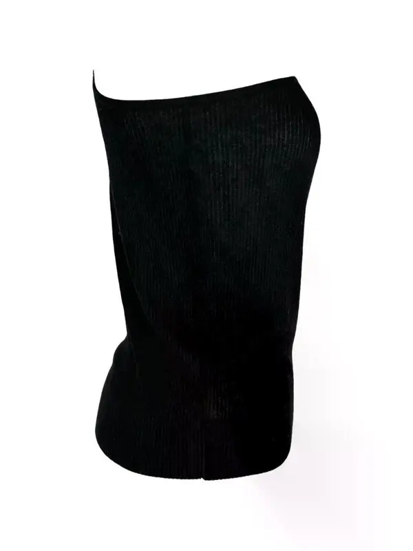 IRO PARIS Ribbed Knit One-shoulder Top