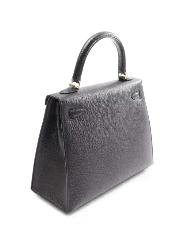 Hermès 2021 25 Kelly Two-way Handbag - Black