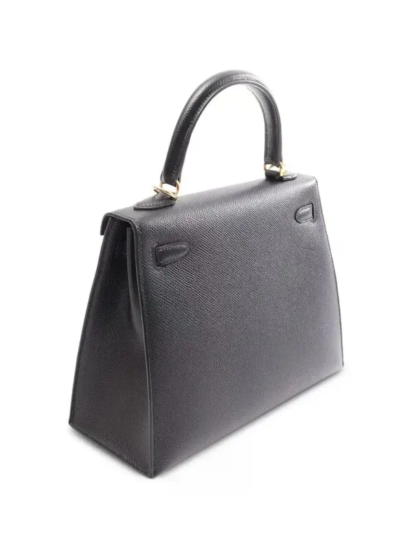 Hermès 2021 25 Kelly Two-way Handbag - Black