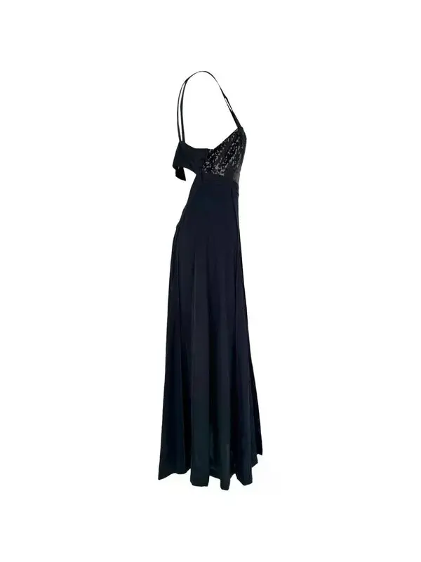 JASON WU Sequin Bustier Midi Dress