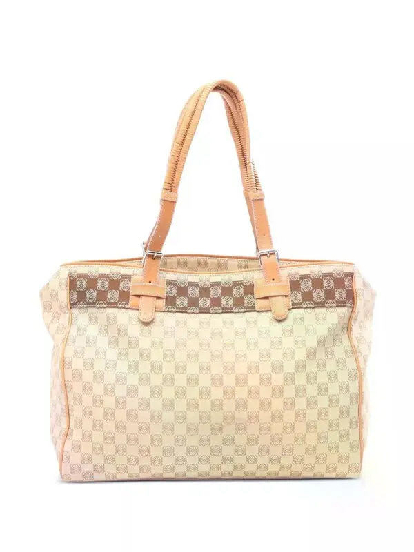 Loewe 2000s Anagram Tote Bag