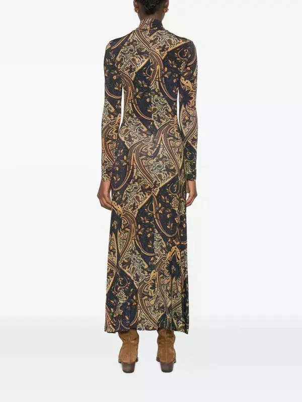 Ulla Johnson Ida Paisley-print Ruched Maxi Dress