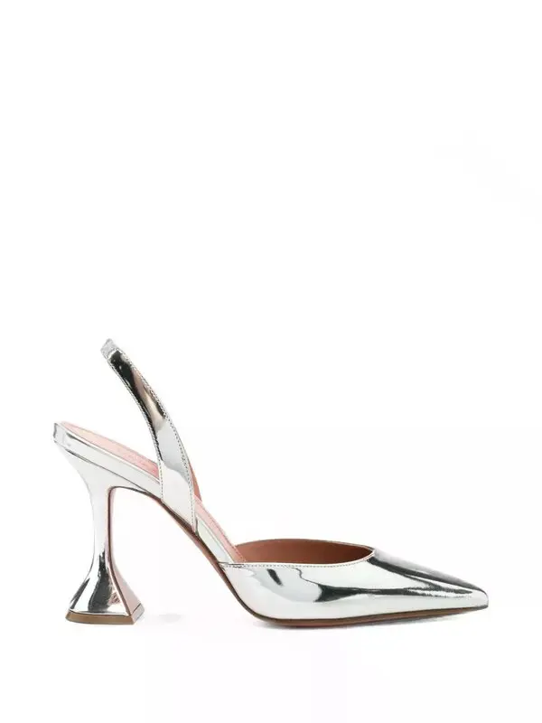 Amina Muaddi Hollis Slingback Pumps