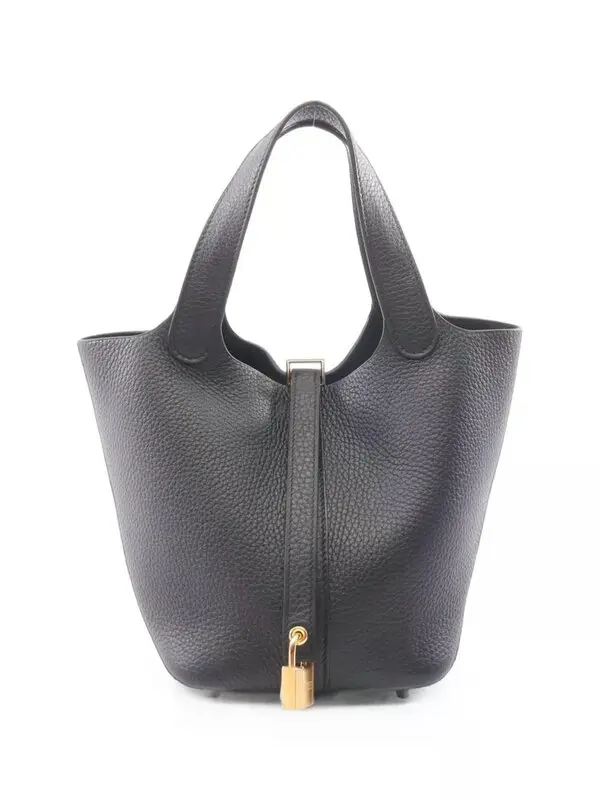 Hermès Picotin Lock Leather Tote Bag