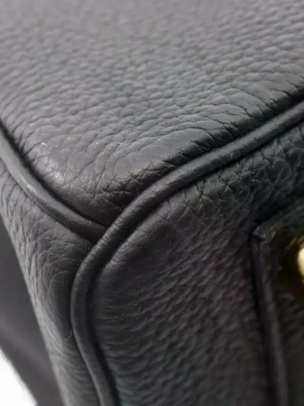 Hermès 30 Birkin Togo Tote Bag - Black