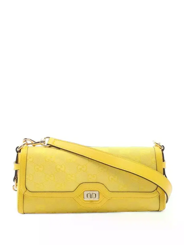 Gucci 2010s Luce Gg Canvas Shoulder Bag