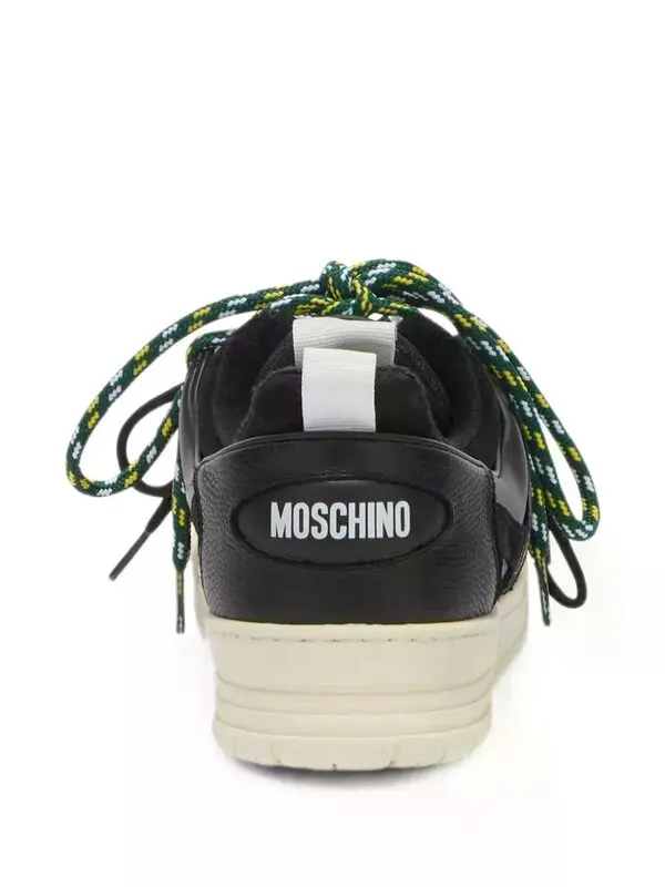 Moschino Panelled Lace-up Sneakers