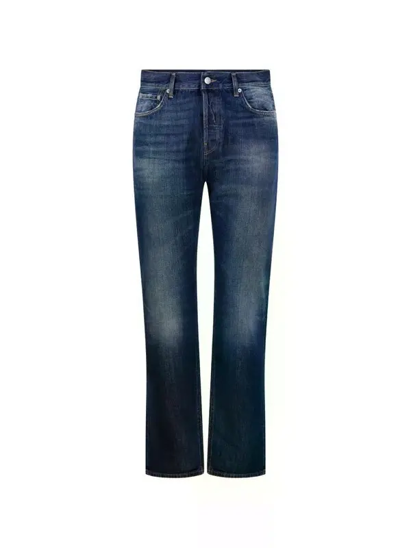 HAIKURE Faded Straight-leg Jeans