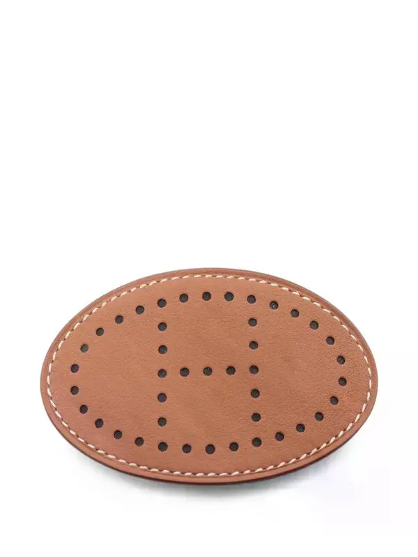 Hermès Evelyn Leather Hair Clip - Brown
