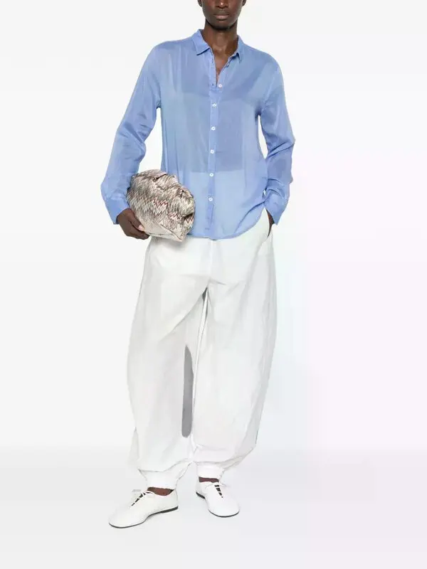 FORTE_FORTE Button-up Long-sleeve Shirt