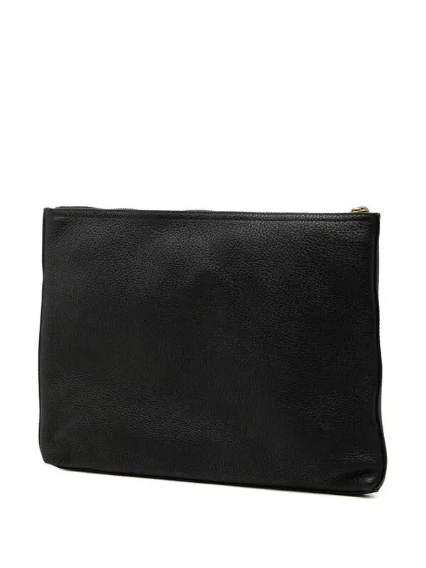 Gucci Medium Calfskin Logo Portfolio Clutch Bag