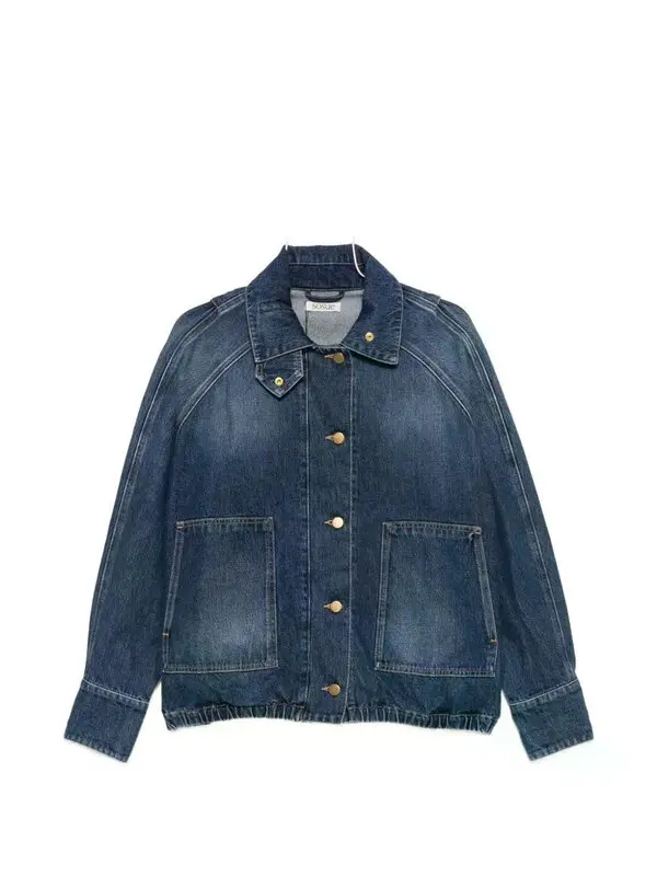 SOSUE Faded Denim Jacket