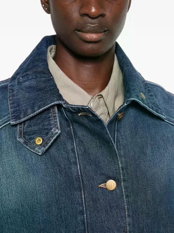 SOSUE Faded Denim Jacket