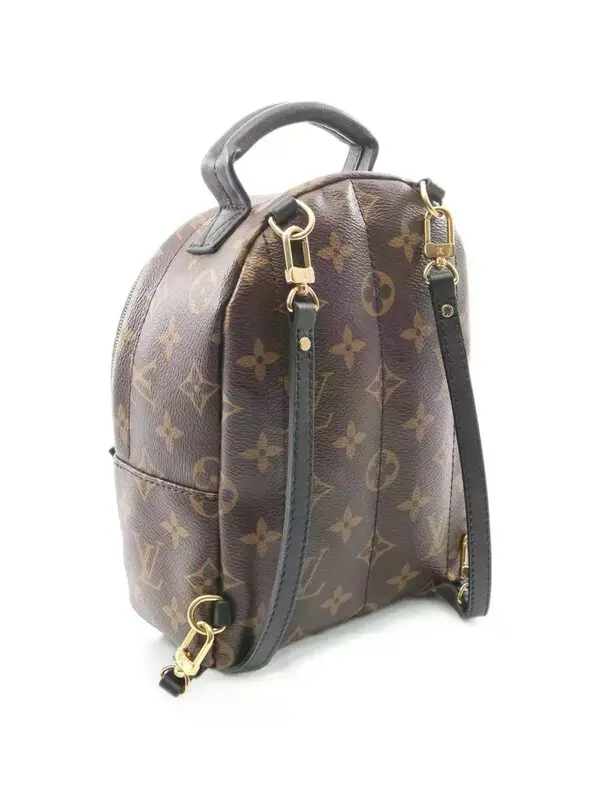LOUIS VUITTON Mini Palm Springs Monogram Backpack - Brown