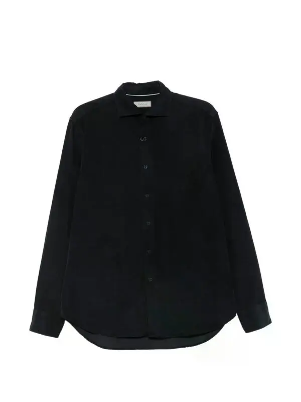 Canali Corduroy Long-sleeve Shirt