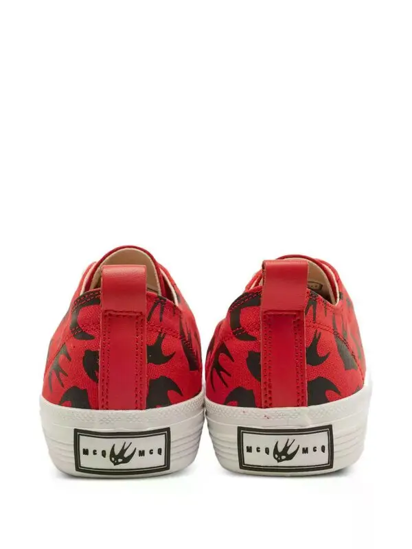 Alexander McQueen Swallow Printed Sneakers