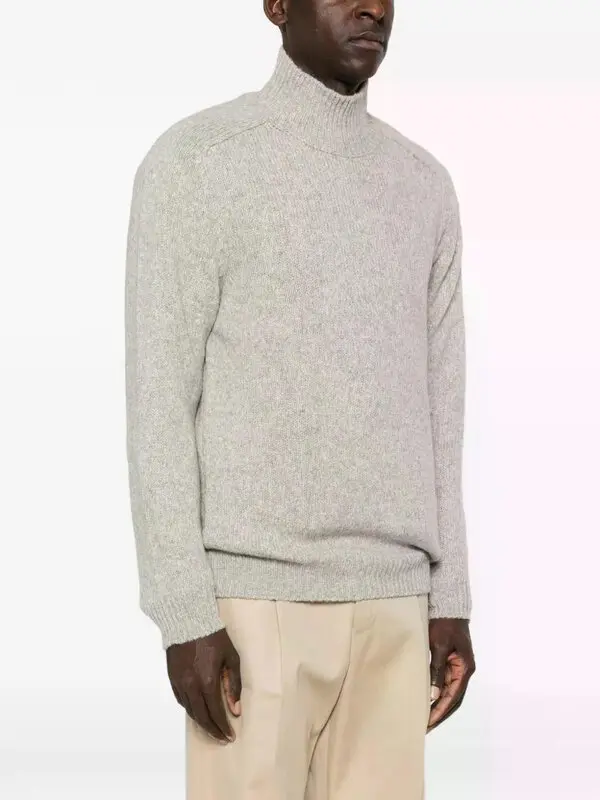 SCAGLIONE Raglan-sleeve High-neck Sweater