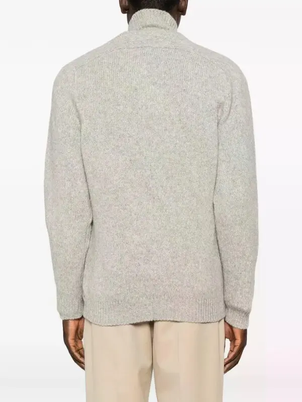 SCAGLIONE Raglan-sleeve High-neck Sweater