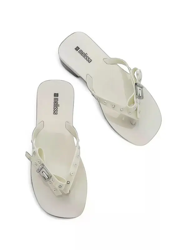 Melissa Squared Bow Detail Flip-flops