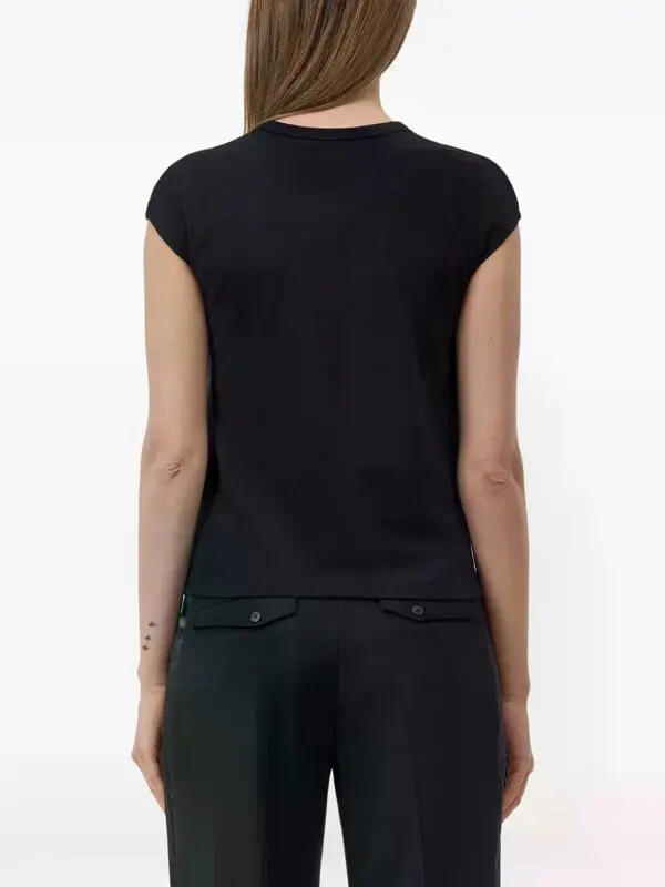 Closed Knotted Detail T-shirt
