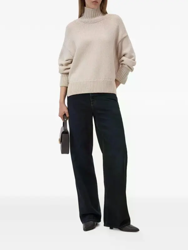 Closed Ribbed-knit Turtleneck Sweater