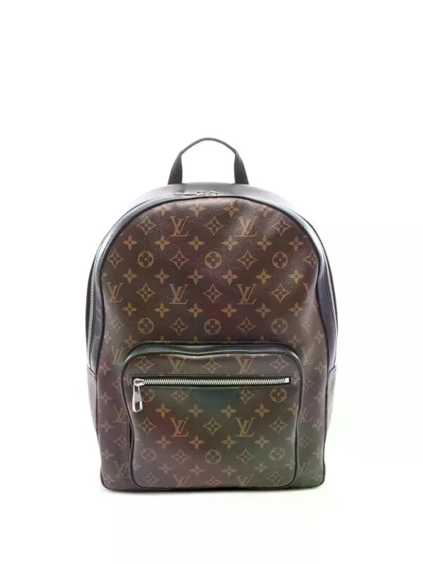 LOUIS VUITTON 2020 Josh Monogram-pattern Backpack - Brown