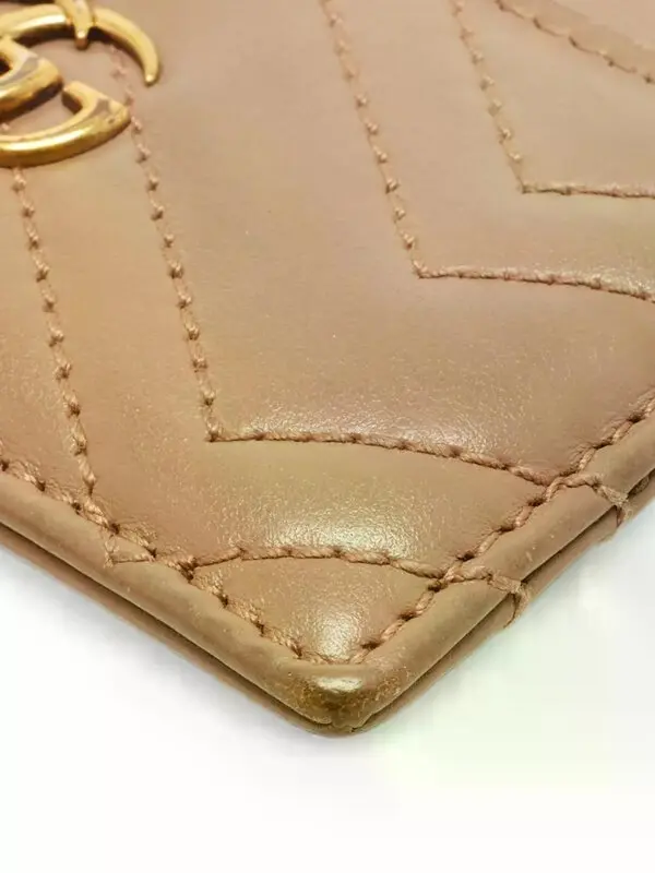 Gucci Gg Marmont Matelassé Card Holder
