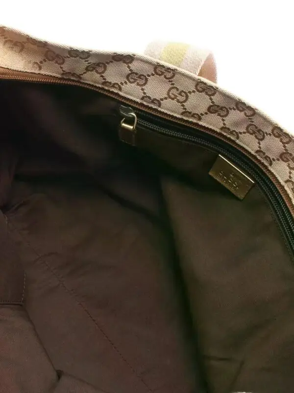 Gucci Gg Canvas Sherry Line Tote Bag