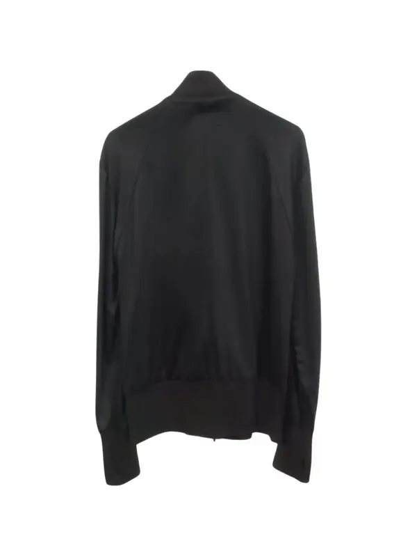 Emporio Armani Zip-up Bomber Jacket - Black
