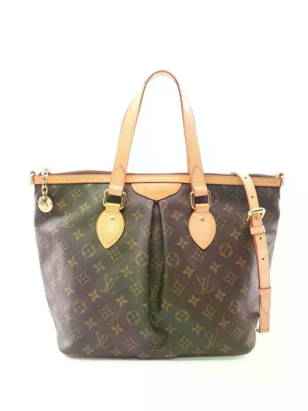 LOUIS VUITTON 2010 Monogram Palermo Pm Handbag - Brown