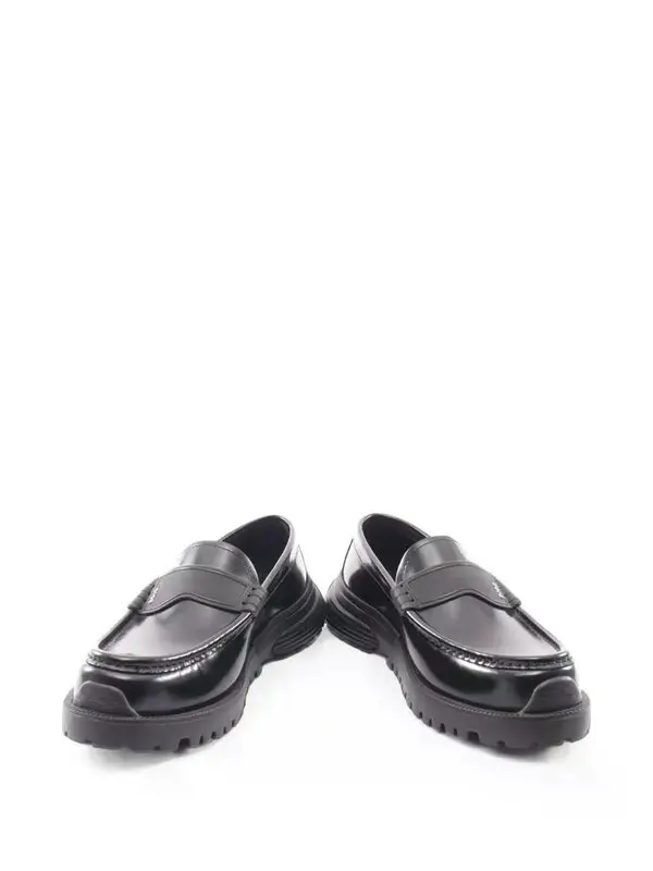 Dior 2020s Logo-plaque Loafers