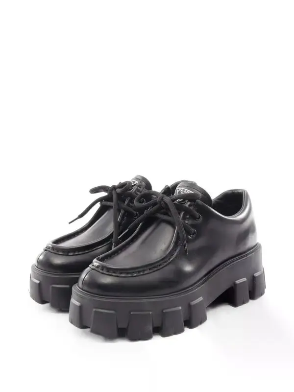 Prada 2000s Leather Derby Shoes