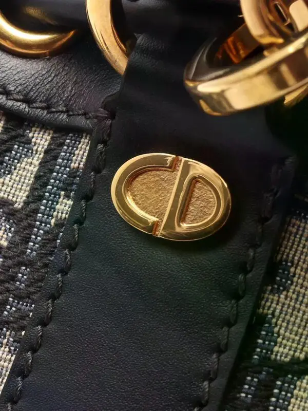 Dior Oblique Canvas Bucket Bag