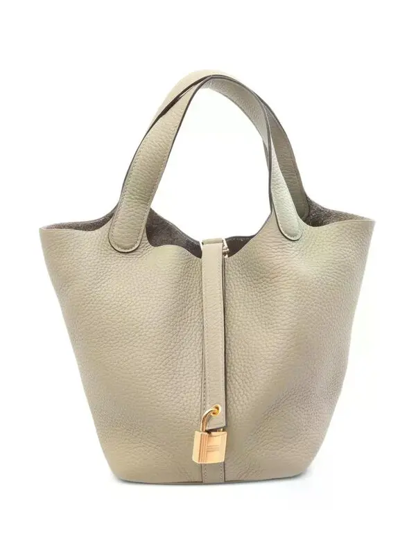 Hermès 2026 Pm Picotin Lock Tote Bag - Grey